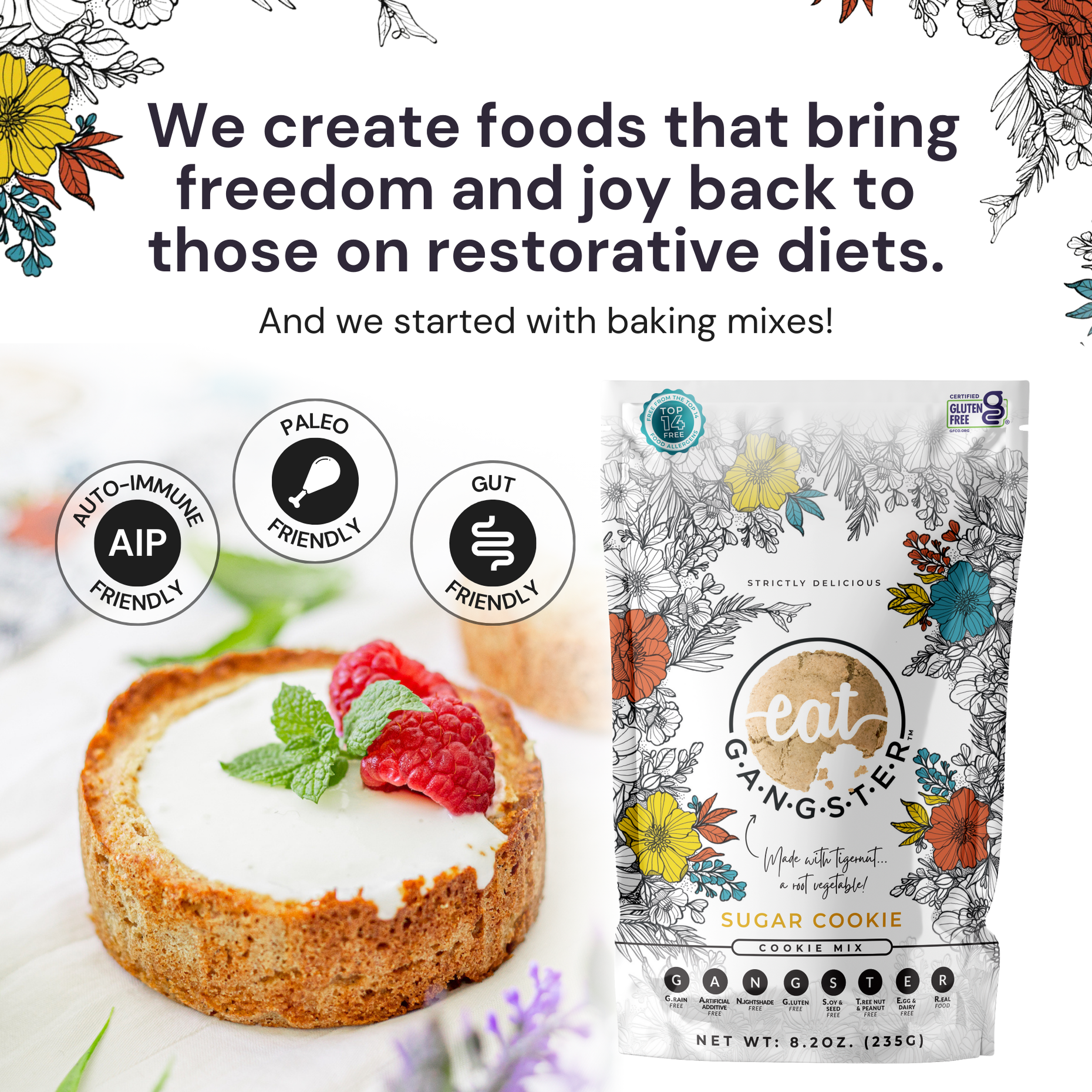 Sugar Cookie Mix – Eat G.A.N.G.S.T.E.R. Shop