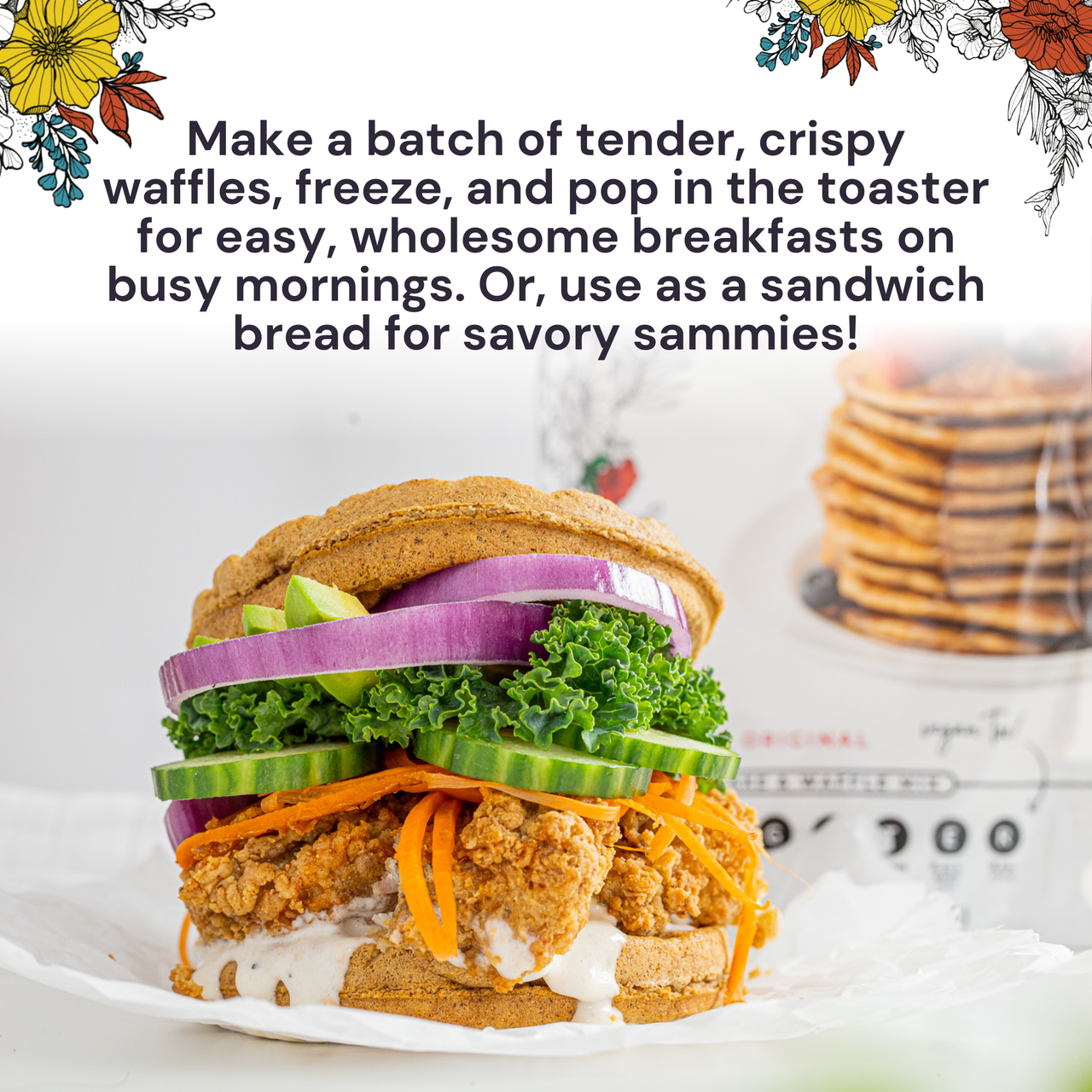 NEW Vegan Pancake & Waffle Mix – Eat G.A.N.G.S.T.E.R. Shop